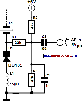 CMOS Crystal Frequency Multiplier Circuit Diagram